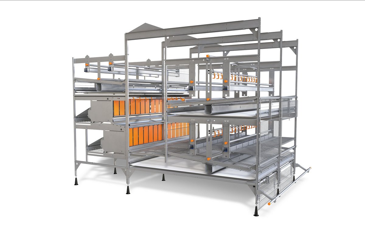 The Natura Life aviary combines rearing and egg production - Big Dutchman