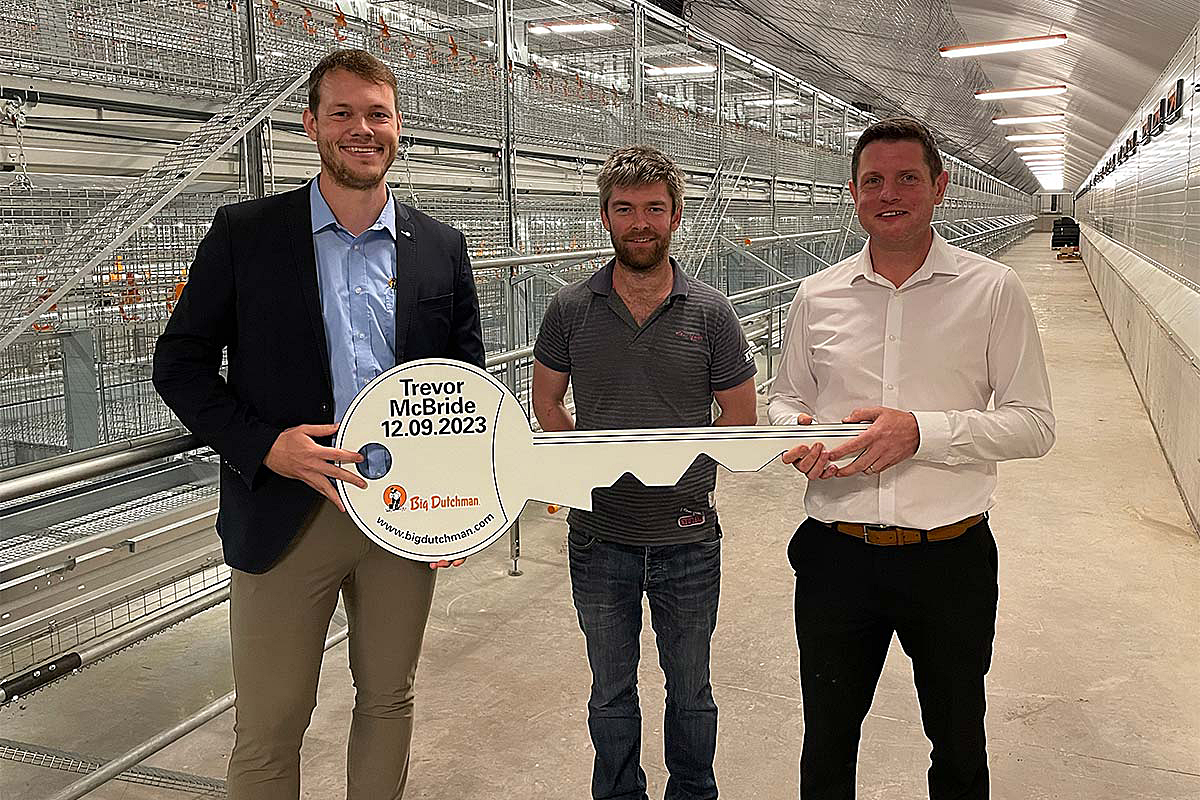 Big Dutchman equips new house for pullet rearing in Ireland - Big Dutchman