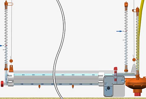 Duo Flow for continual water motion - Big Dutchman