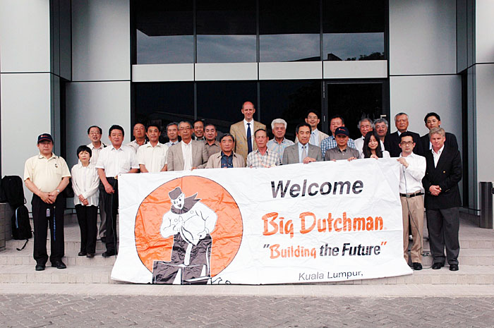 Japanese delegation visits Big Dutchman Asia - Big Dutchman